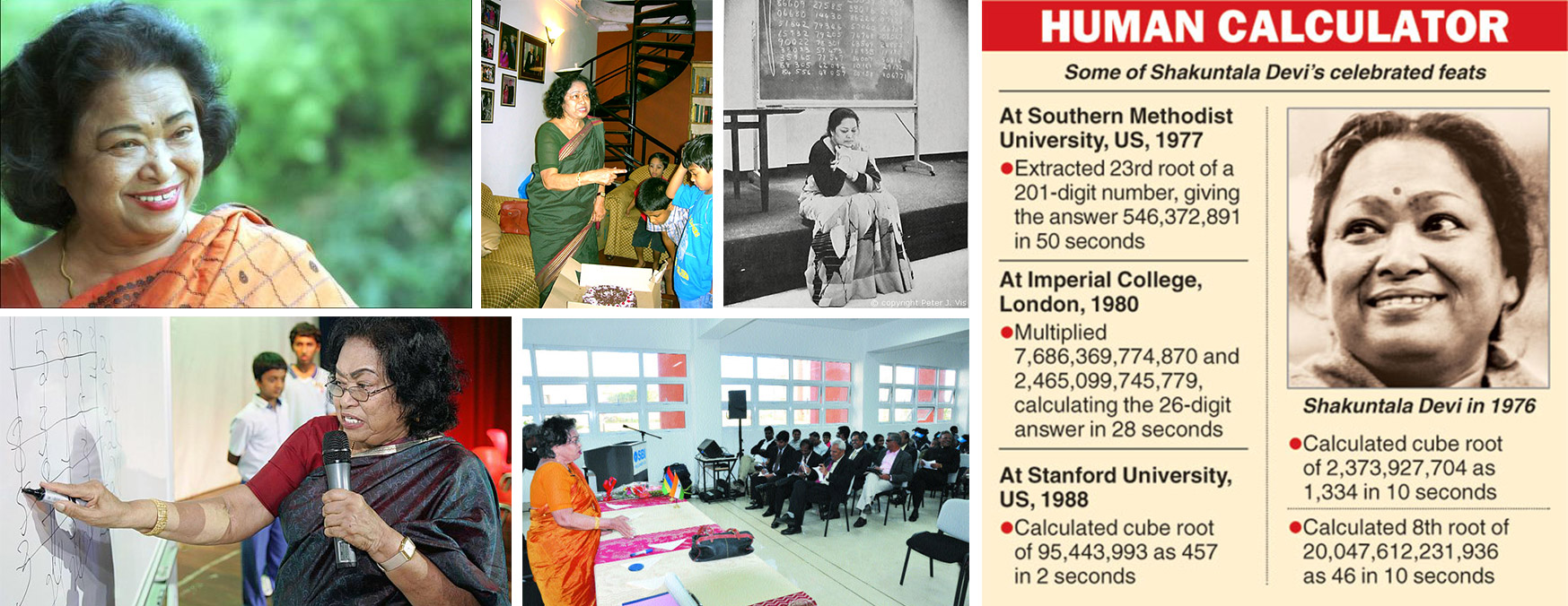 Shakuntala Devi: The Human Calculator | Vedic Maths Forum India
